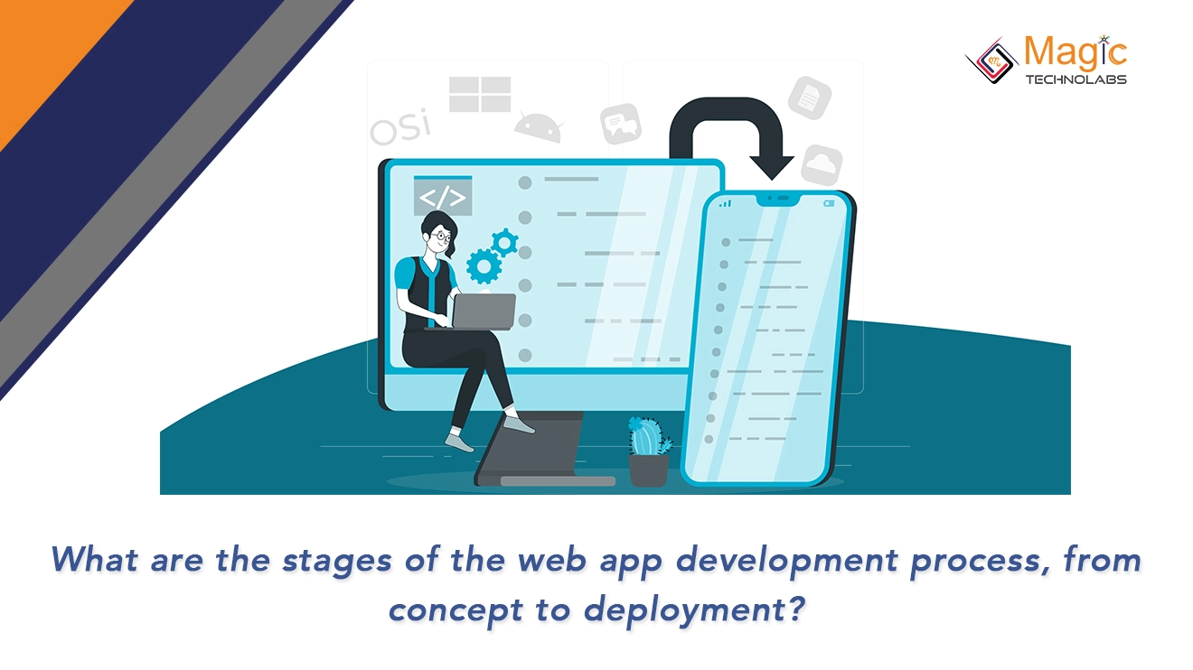 What are the stages of the web app development process, from concept to ...