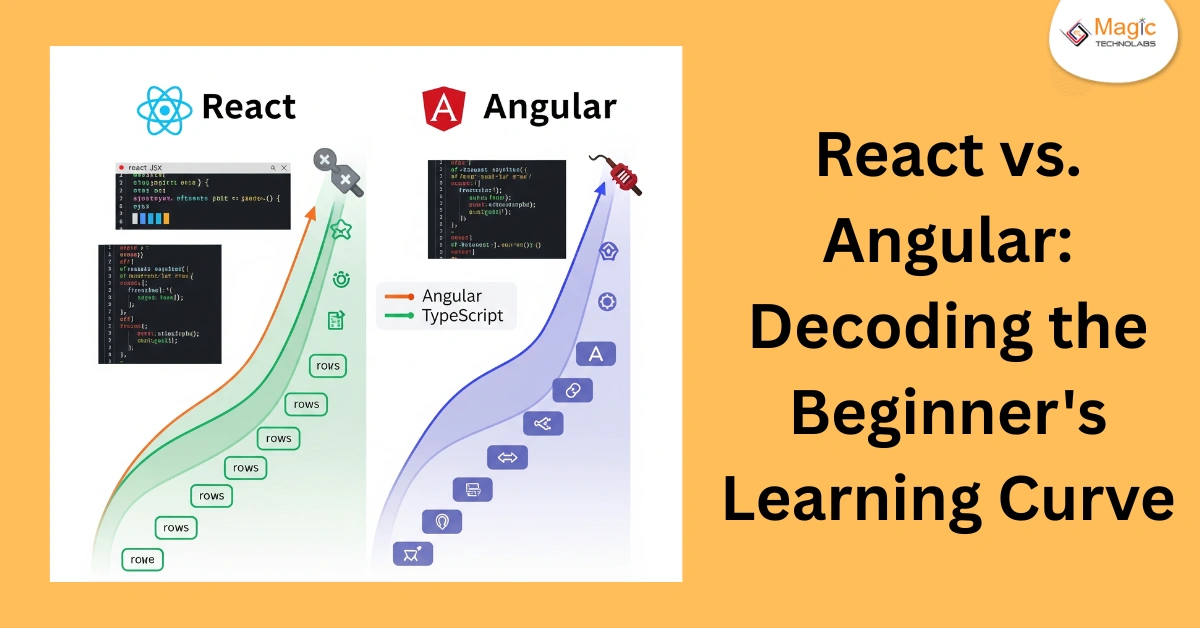 React vs. Angular: Decoding the Beginner's Learning Curve
